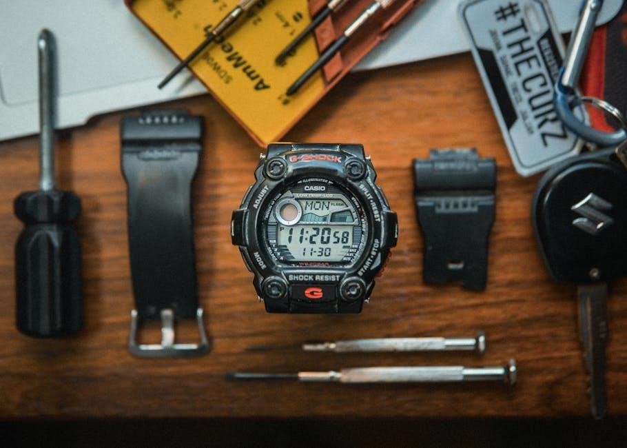 Casio G-Shock Instruction Manual | Easy Setup Guide